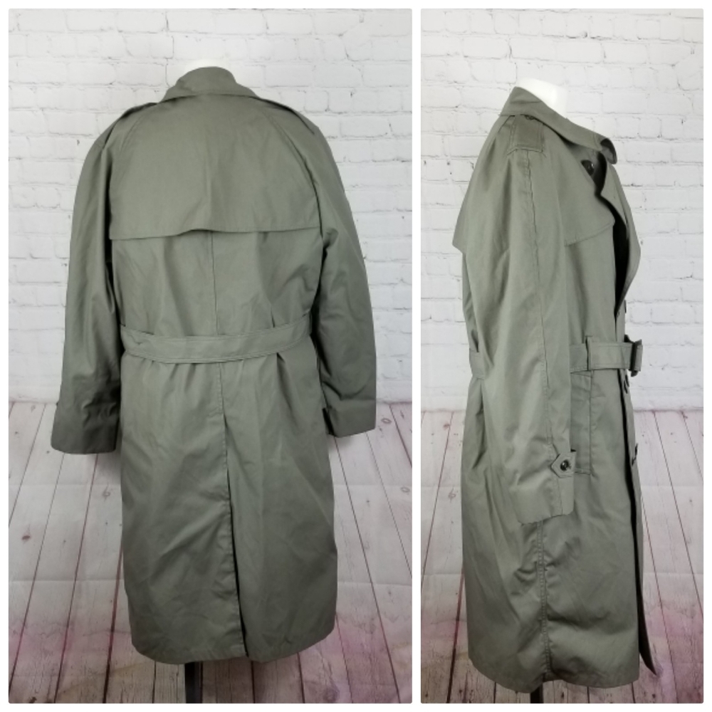 Valor Collection Trench Coat - Gem